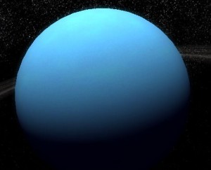 Why is Uranus blue